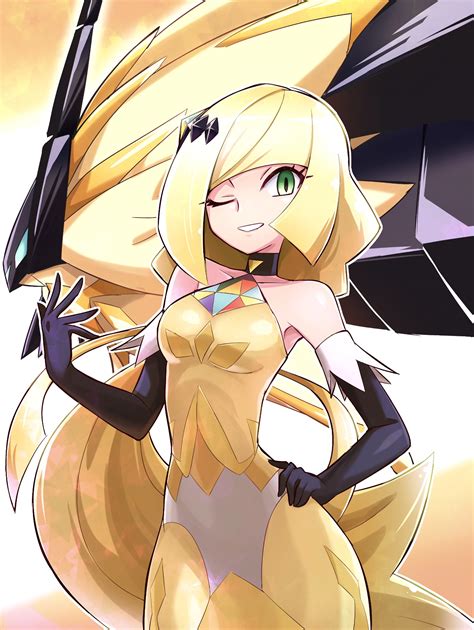 Lusamine Necrozma Lusamine And Necrozma Pokemon And More Drawn By Usoco Danbooru