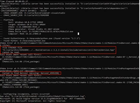 Failed To Make Pythonapi In Windows · Issue 3611 · Carla Simulator