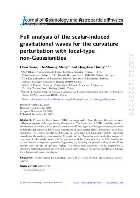 Full Analysis Of The Scalar Induced Gravitational Waves For The