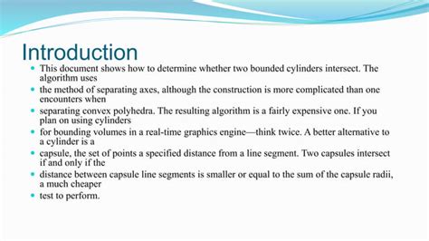 Cylinder Cylinder Intersection Pptx