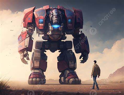 로봇 변압기 배경 로봇 지능형 변형 배경 일러스트 및 사진 무료 다운로드 Pngtree