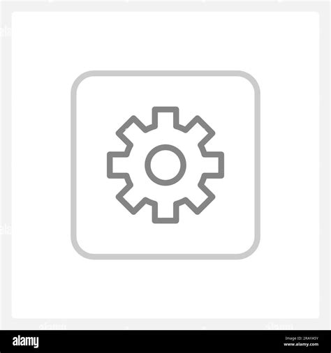 Normal Settings Button UI Element Template Stock Vector Image Art Alamy