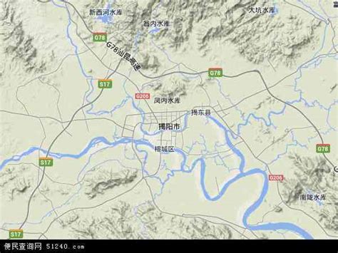 广东揭阳揭西地图 广东揭西 广东揭阳市 第8页 大山谷图库