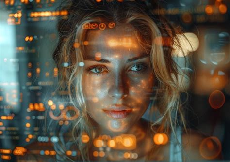 Premium Photo Young Business Technology Woman Working With Laptop And