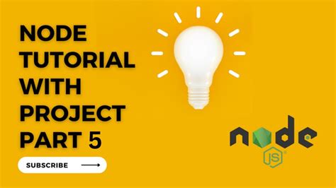 Node Tutorial With Project Part 5 Login And Signup Youtube