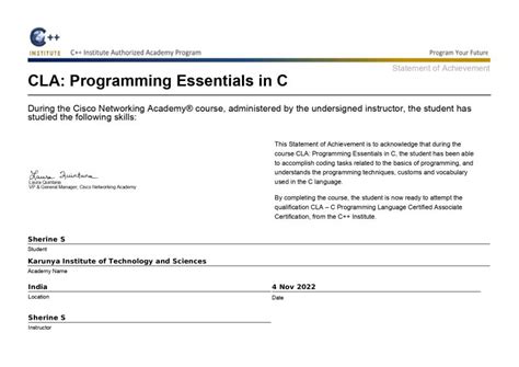 Sherine S On Linkedin Ciscocertification Cprogramming Pythonprogramming Iot Connectedthings