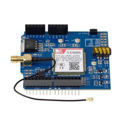 Sim808 Gprs Gsm Gps Bluetooth Shield