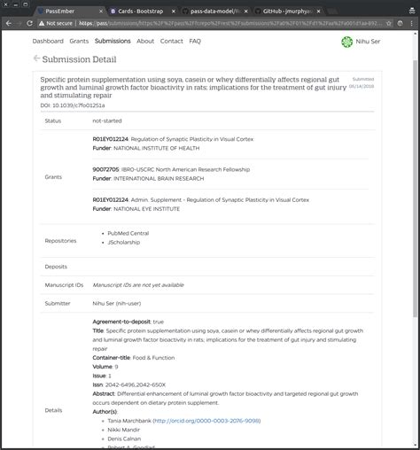 Consolidate Information About Repository Deposit And Repocopy In A