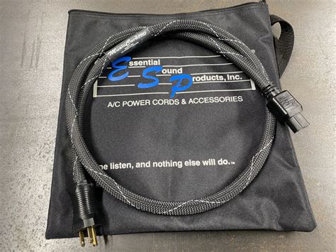Essential Sound Products Music Cord Pro Power Cable 1 5 M Ac Cables