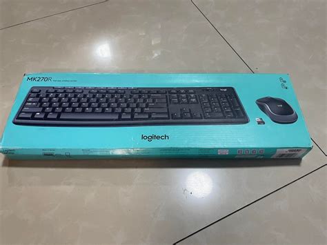 Logitech Mk270r Wireless Mouse And Keyboard Computers And Tech Parts And Accessories Computer