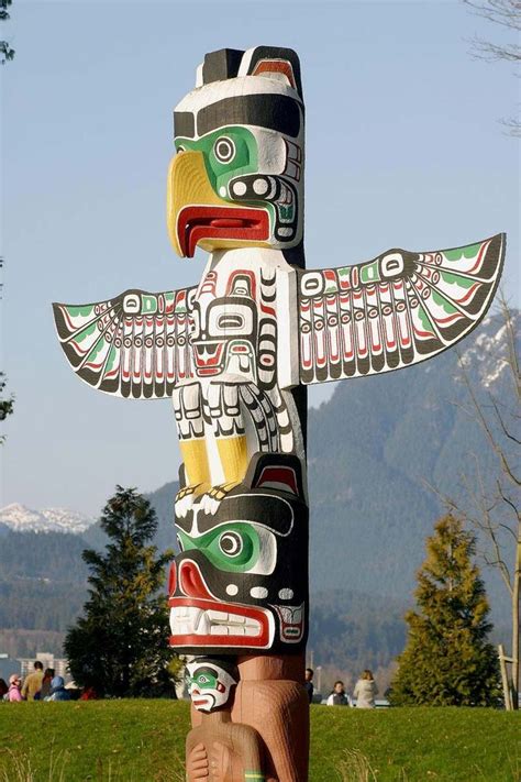 Art Totem Poles Native American Totem Totem Pole Totem Pole Art