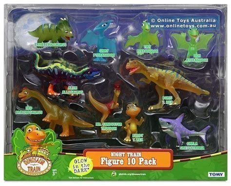 Dinosaur Train Night Train Glow In The Dark 10 Figure Pack Online