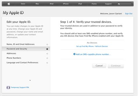 How To Set Up Two Step Verification For Your Apple Id Cnet