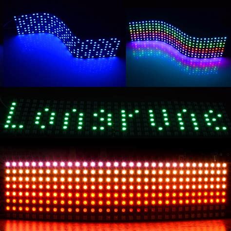 Diy Gyverlamp 16x16 Matrix Ws2812b 5v Rgb 5050smd Grandado