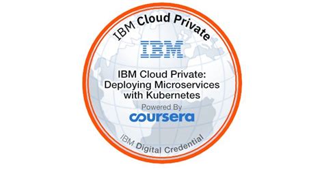 Ibm Cloud Private Deploying Microservices With Kubernetes Was Issued By Coursera To Srinivas