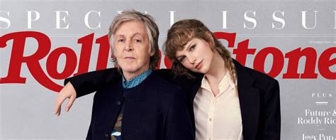 Taylor Swift And Paul Mccartney Rolling Stone Us November 2020