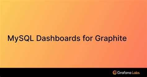 Mysql Dashboards For Graphite Grafana Labs