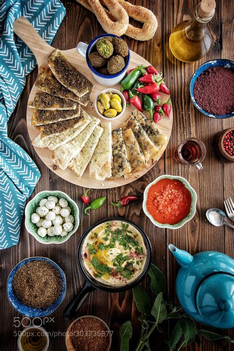 Traditional Arabic Breakfast