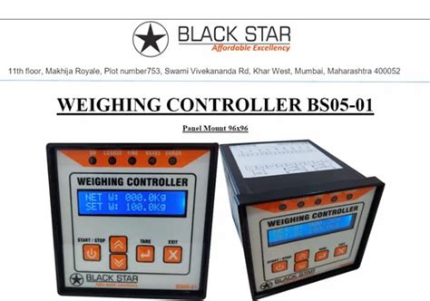 Digital Hz Weighing Controller Panel Mount V At In Mumbai