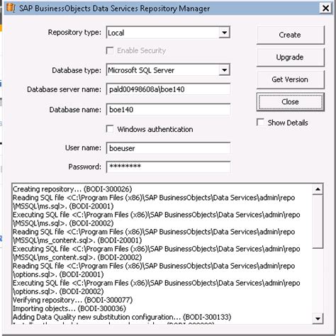 How To Configure A Data Services Repository Sap Community