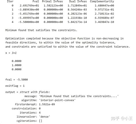 Quadprog二次规划函数 知乎
