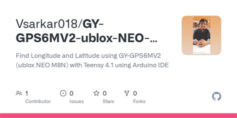 GitHub Vsarkar018 GY GPS6MV2 Ublox NEO M8N With Teensy 4 1 Arduino