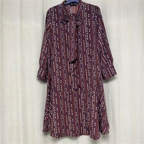 원가37만원 더아이잗 리본 정장 하객 셔츠 원피스 헬로마켓