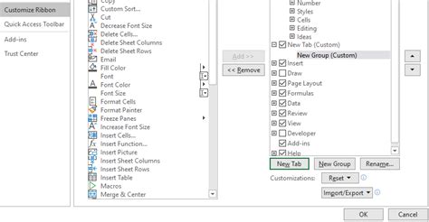 Excel Options Financial Edge