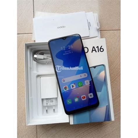 HP Oppo A16 Ram 3 GB Bekas Mulus No Lecet Siap Pakai Harga Nego Di Bojonegoro TribunJualBeli Com