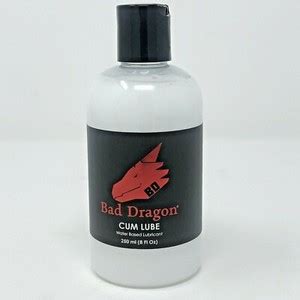 Bad Dragon White Cum Lube Water Based Lubricant 8oz 250ml Original