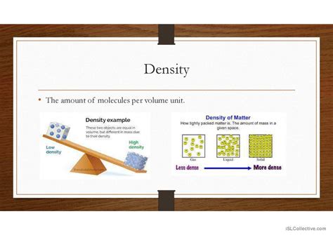 Density English Esl Powerpoints