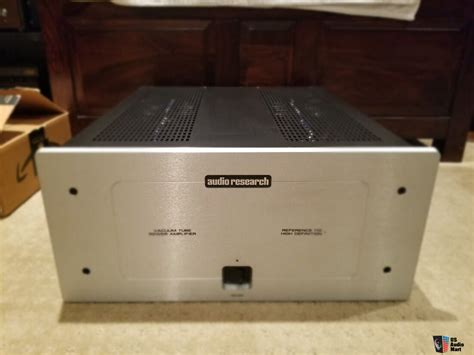 Audio Research Reference 110 Tube Power Amp Silver Photo 3950036 Uk Audio Mart