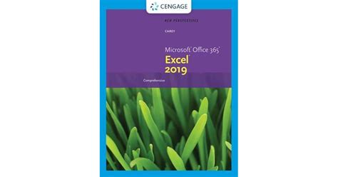new perspectives microsoft office 365 and excel 2019 comprehensive by