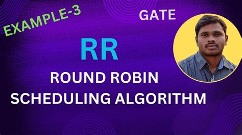 27 Round Robin Rr Scheduling Algorithm With Example 3 Youtube