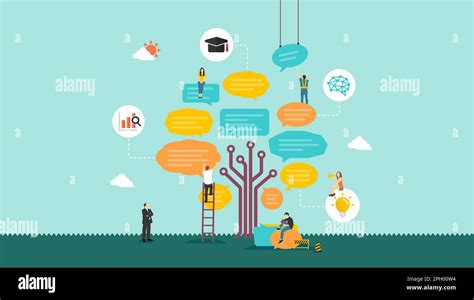 Ai Chatbot Ai Chat Apps Vector Banner Illustration Stock Vector Image And Art Alamy