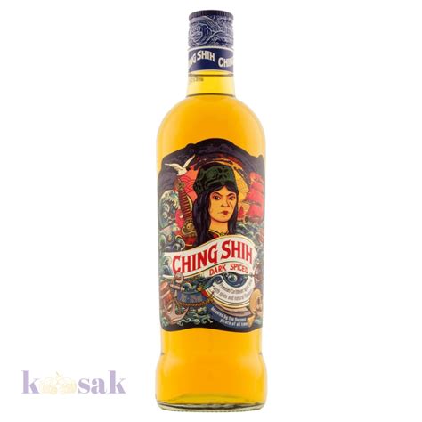 Ching Shih Dark Spiced Rum - 70 cl - kaasak