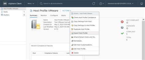 How To Use Vsphere Host Profiles