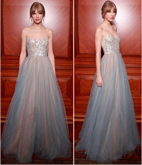 Taylor Swift Inspired Prom Dress
