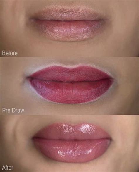 Permanent Makeup Lips Before And After Makeup Vidalondon