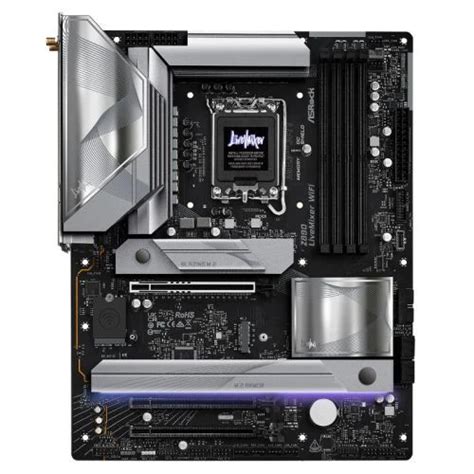 Asrock Z890 Livemixer Wifi Intel Z890 1851 Atx 4 Ddr5 Hdmi 2 Tb4 Wi Fi 7 2 5g La £255 55