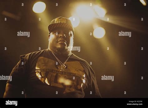 The American Rappers Ghostface Killah And Killah Priest Pictured Perform A Live Concert At