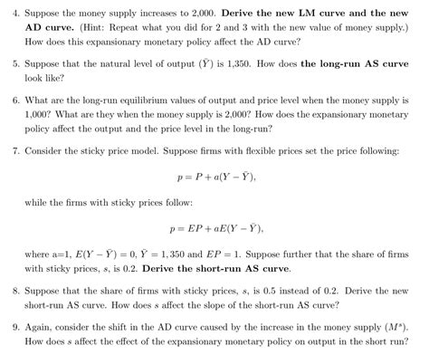Solved Question Consider The Following Economy Of Chegg