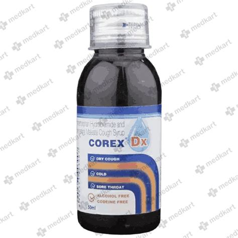 Corex Dx Syrup 50 Ml Price Uses Side Effects And Substitutes Medkart