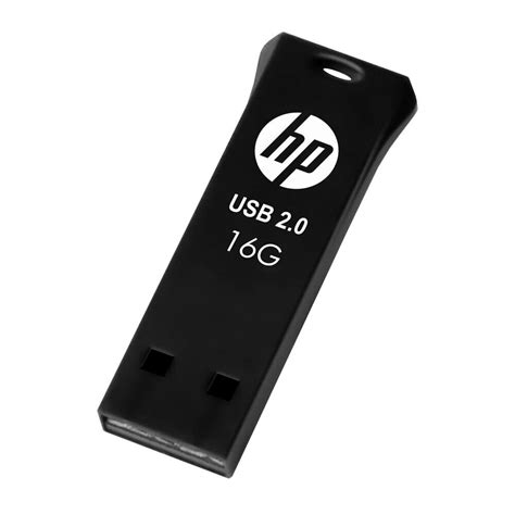 HP 16GB Pen Drive V207w USB 2 0 Black Flash Drive For Storage