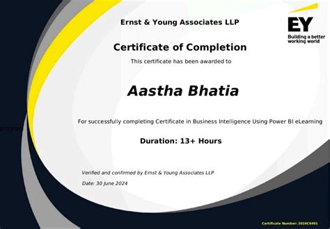 Aastha Bhatia On Linkedin Dataskills Powerbi Eycertification