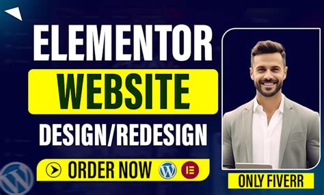 design redesign wordpress website as an elementor pro expert by burhan