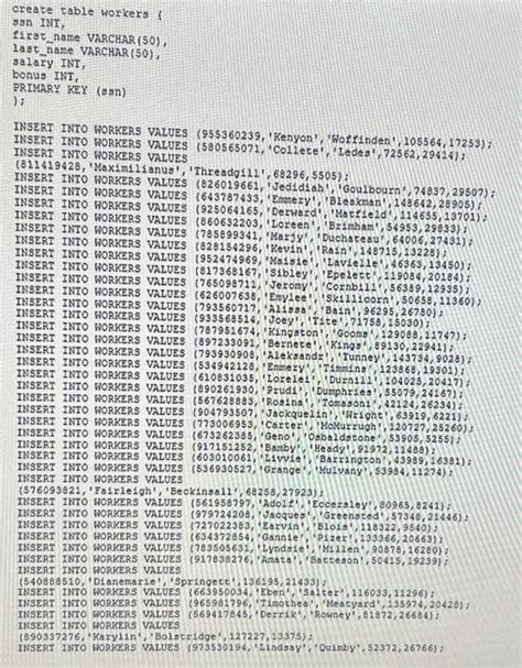 Solved Part 1 Open Your Installation Of Pgadmin Create