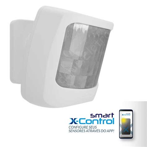 Sensor De Presença Frontal Smart X Control 110º Exatron