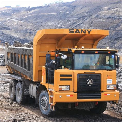 60t Off Highway Wide Body Dump Truck Skt90s Mining Dumper Widebody