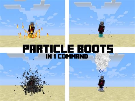 Particle Boots Custom Particle Effects Minecraft Project